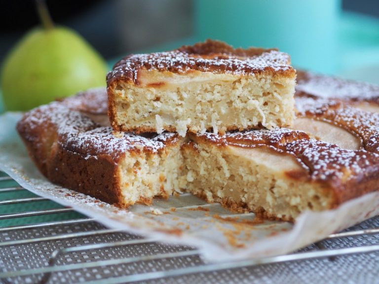 Pear, Yoghurt and Vanilla Slice Cake - This Is Cooking for Busy ...
