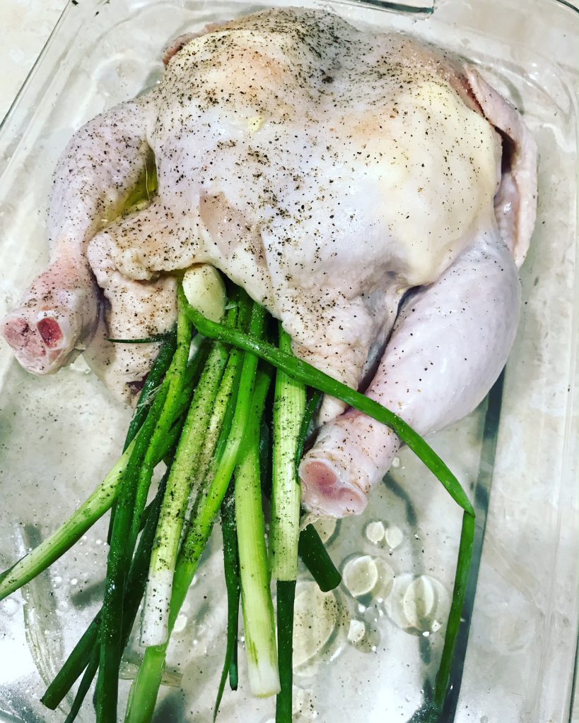 Super Easy Flavour Packed Roast Chicken - Eschallot and Garlic - This ...